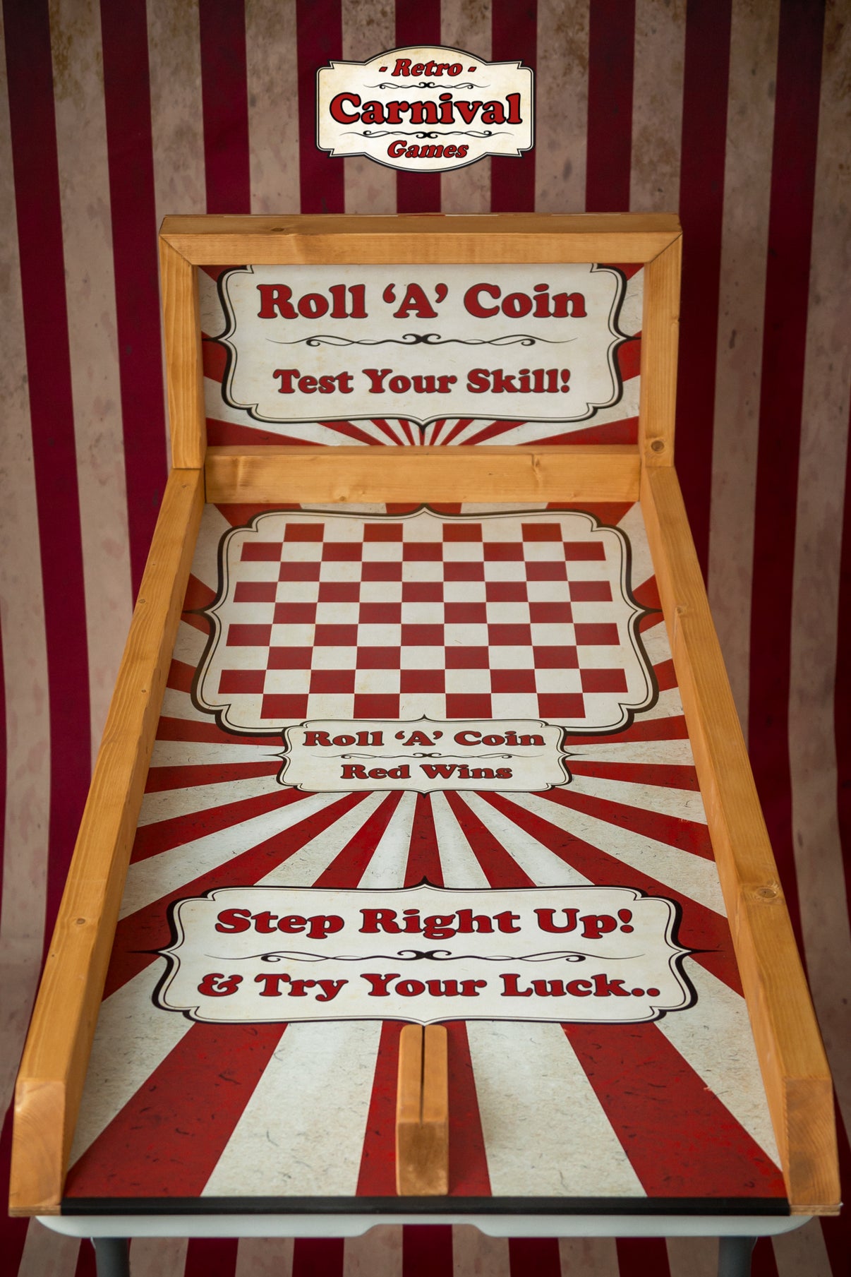Roll A Coin – Retro Carnival Games