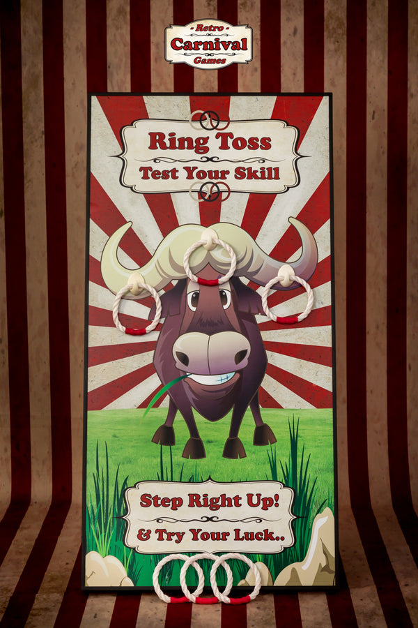 Bull Ring Toss – Retro Carnival Games