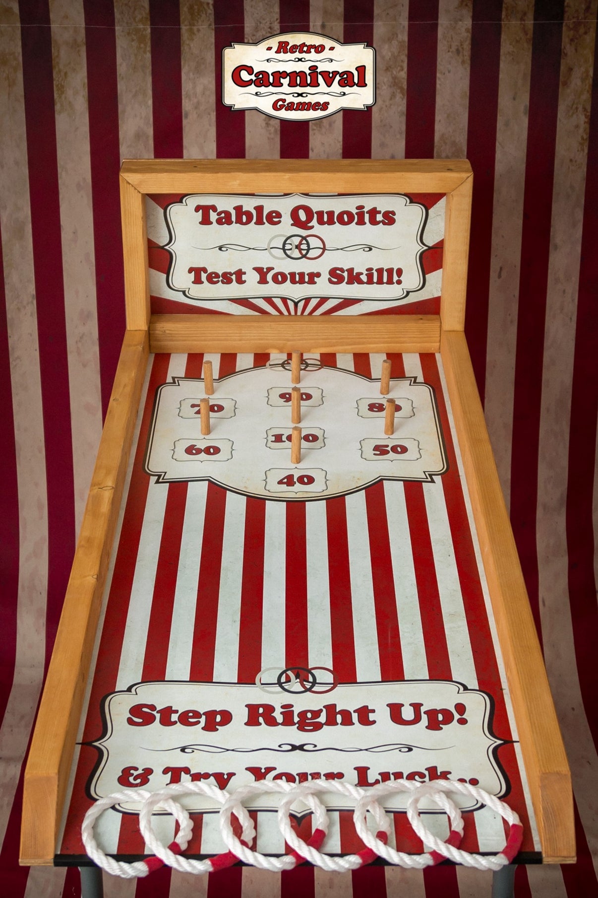 Table Quoits – Retro Carnival Games
