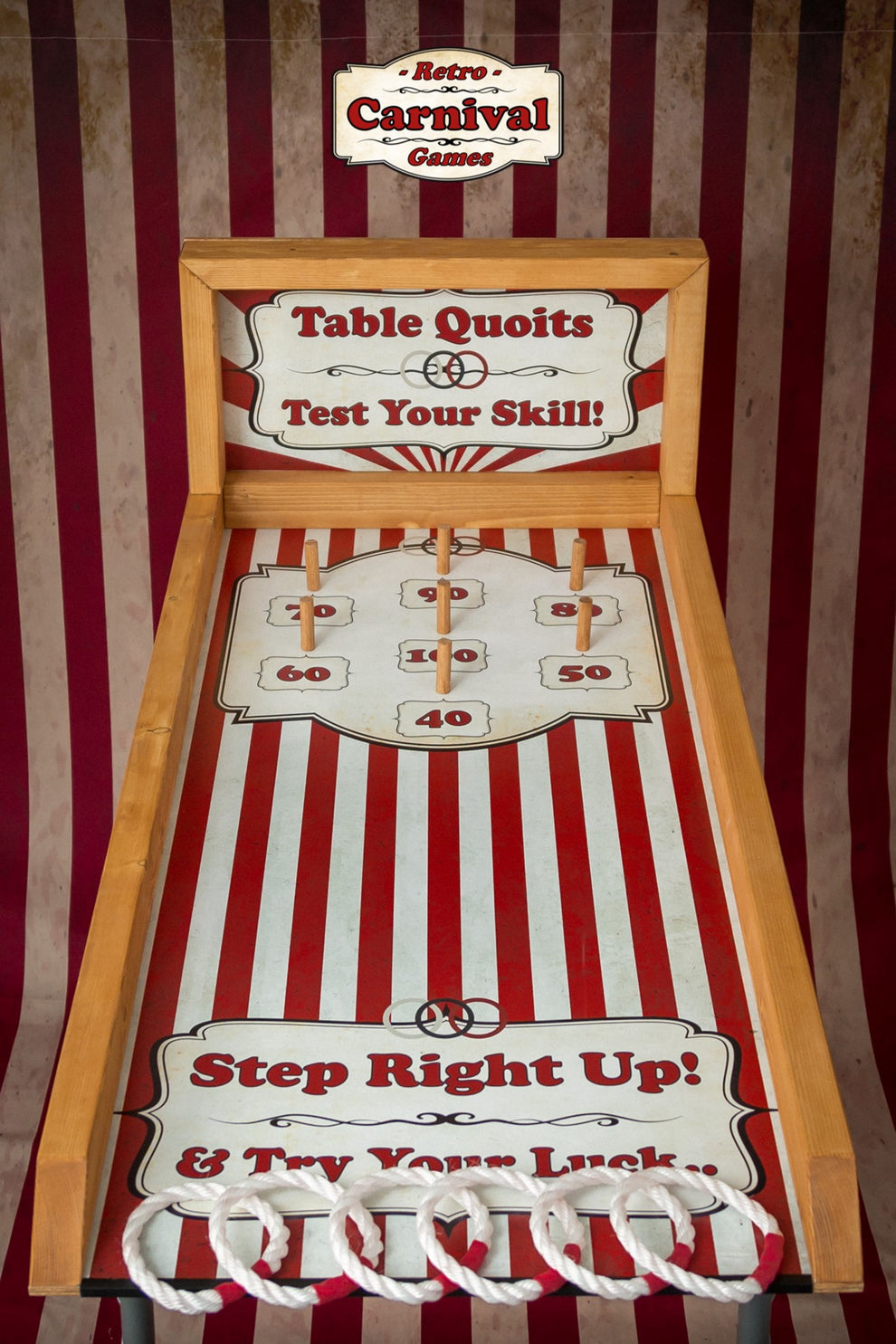 Table Quoits – Retro Carnival Games