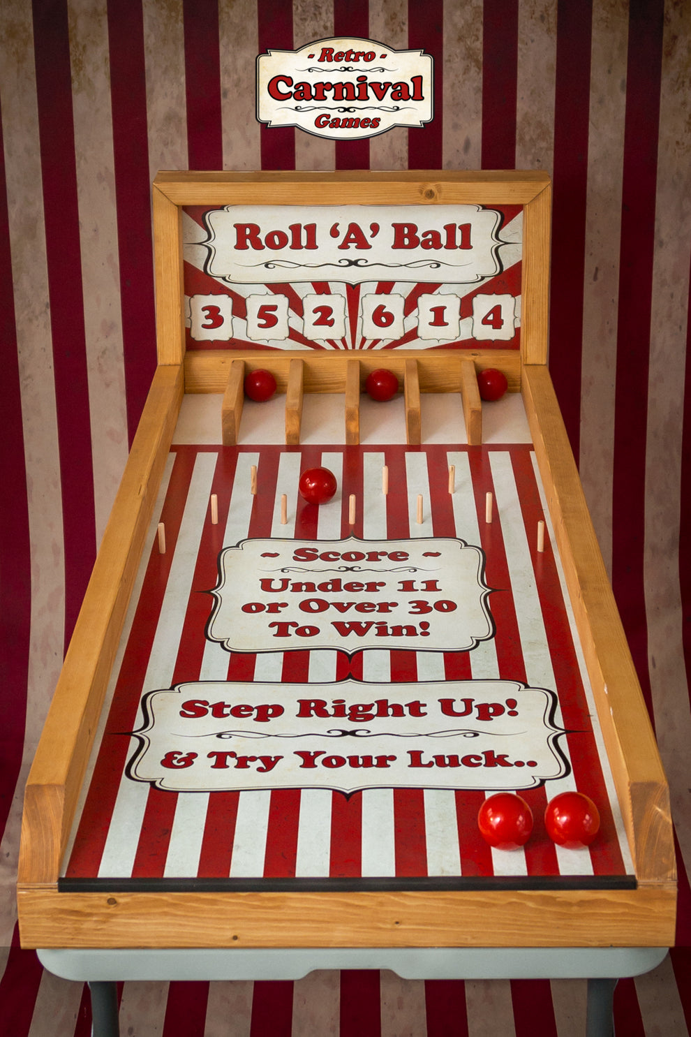 Roll A Ball – Retro Carnival Games